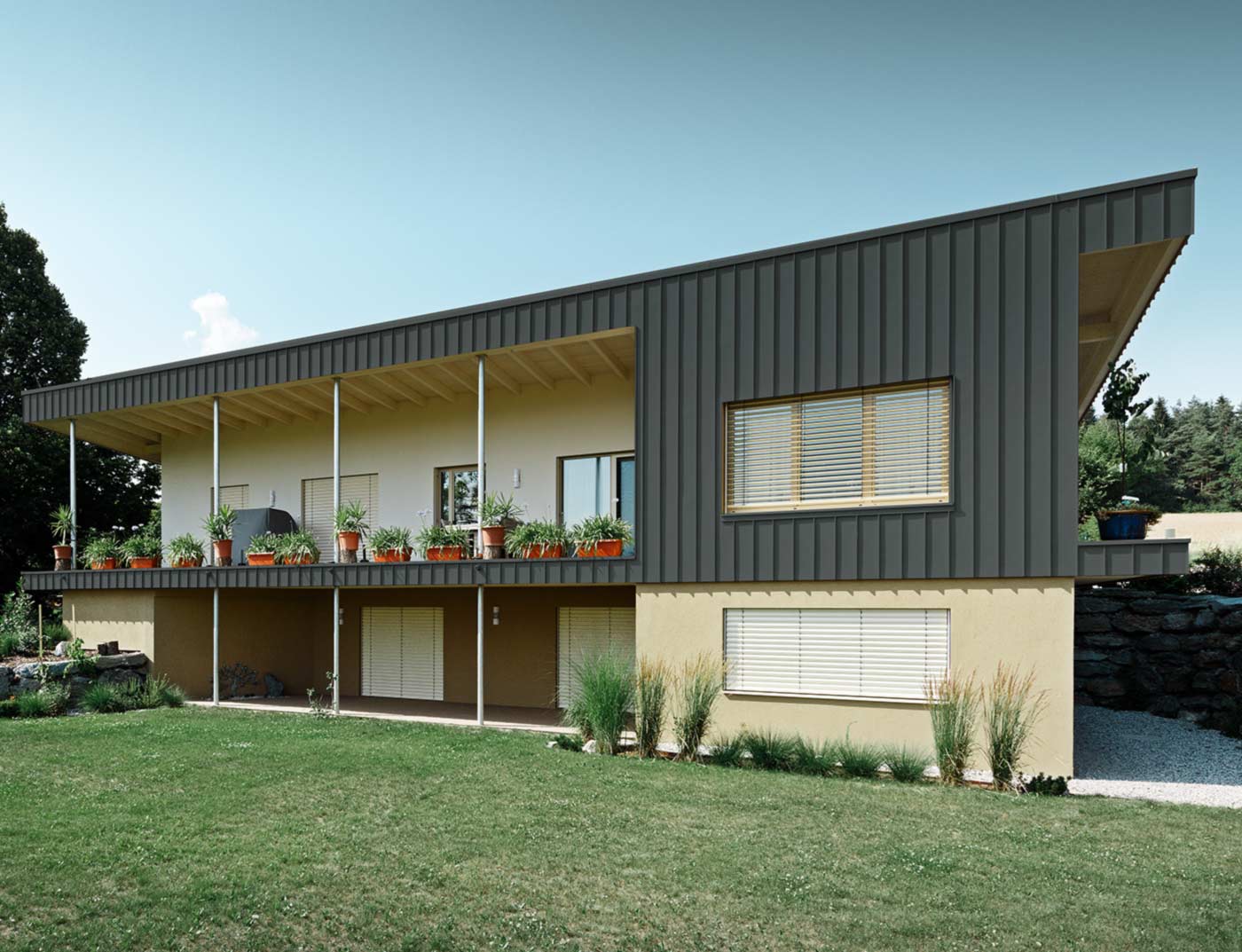 Fassadensystem Prefalz ® | PREFA