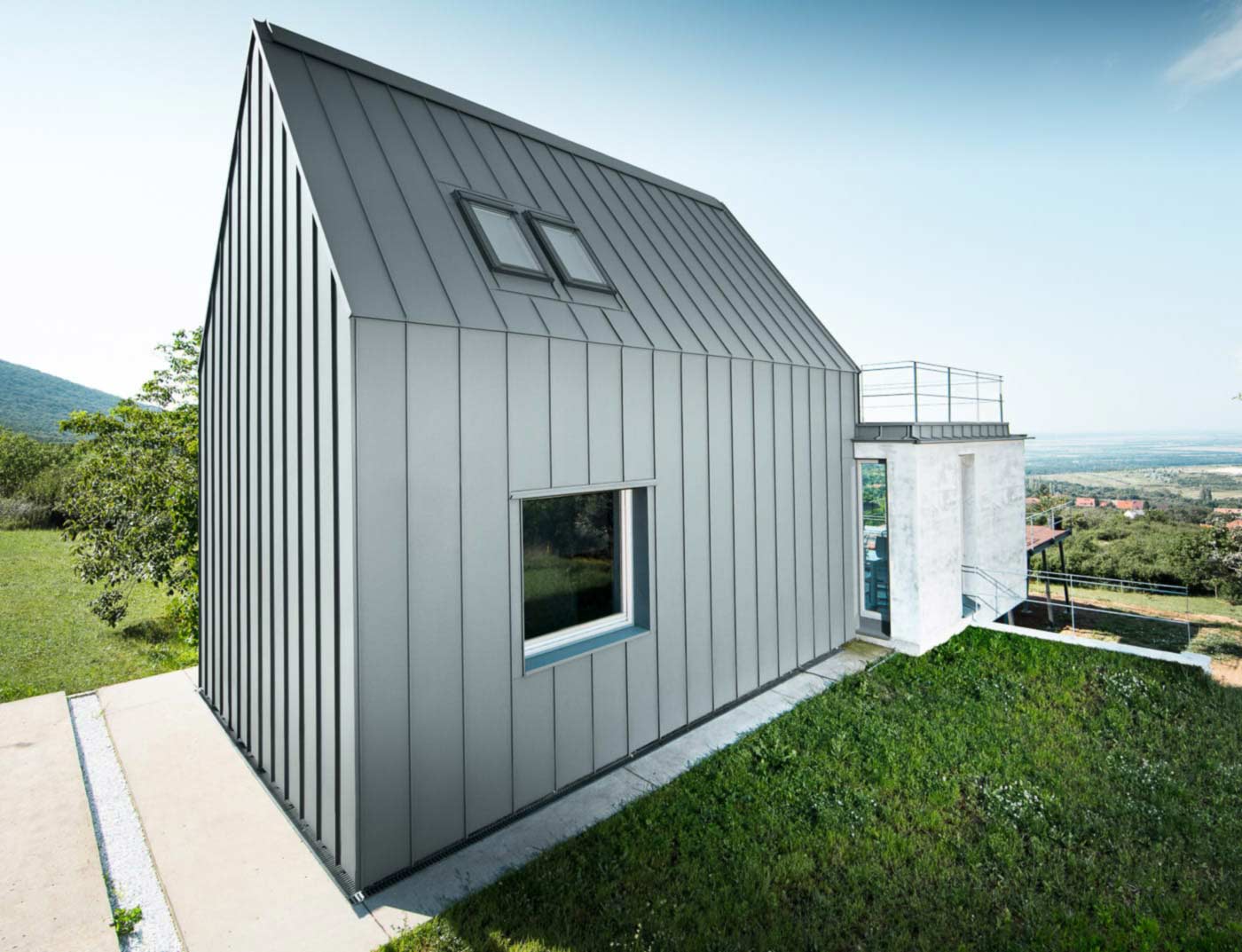 Système de toit Prefalz ® | PREFA